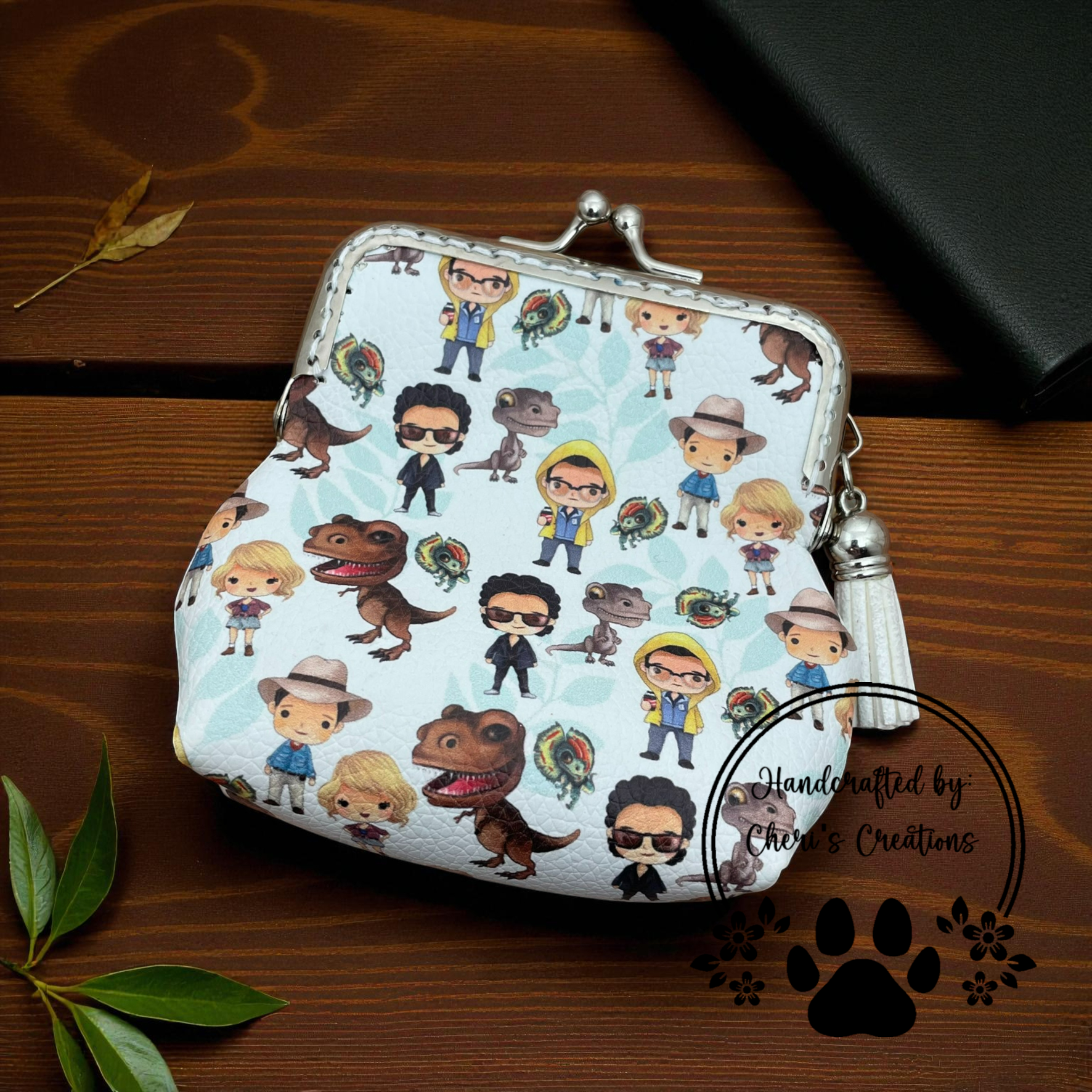 Coin Purse - Jurassic Friends Change Purse – Cheri’s Boutique Supplies